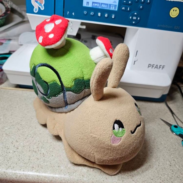 Snail Plush Animal Sewing Pattern .pdf Tutorial Kitty Puppy Shell ...