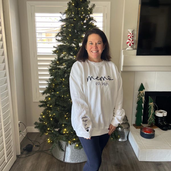 Custom Future Mrs Embroidered Sweatshirt, Personalized Wifey Embroidery ...