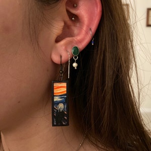 Coraline Seeing Looking Stone Pendant Handmade Polymer Clay | Etsy