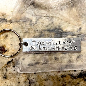 Customized Keychain Personalized You Choose Wording Custom Gift ...
