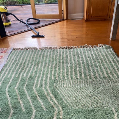 Emerald Green Rug , Mrirt Rug, Wool Rug, Premium Quality Rug, 100% ...