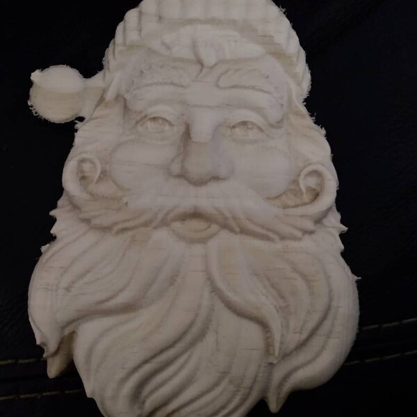 Santa Claus, 3D Stl Model 10127, for CNC Router Engraver, Carving ...