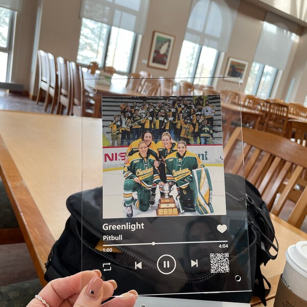 Custom Music Plaque, Song Album Cover Plaque, Music Decor, Personalized ...