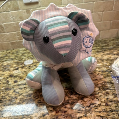 Memory Lion Keepsake Cuddly - Etsy
