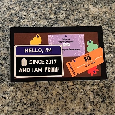 Printable TXT Huening Kai Happy, Happy, Happy Birthday Birthday Card ...