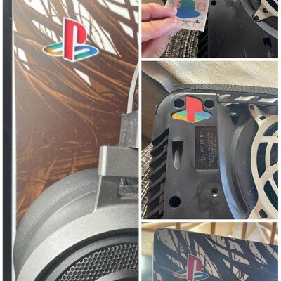 Retro PS Logo PS5 Playstation 5 Classic Logo Vinyl Decal Set. 3 in 1 ...