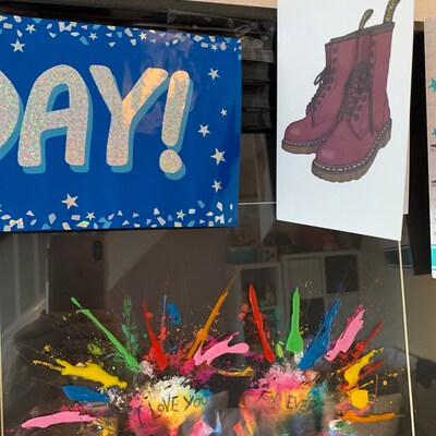 Funny Bruce Springsteen Cartoon Pun Christmas or Birthday Card A6 - Etsy UK