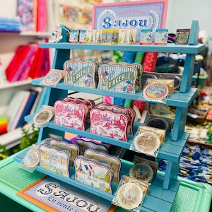 Card Display in Ply Wood Easy Assemble Postcard Stand for Market and ...