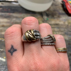 RAYMOND QUAM Zuni Sterling Silver Natural Turquoise, Coral, Jasper ...