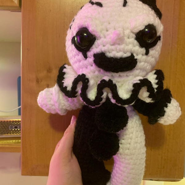 Clown Inspired by the Movie Series "terrifier" PDF Amigurumi Crochet ...