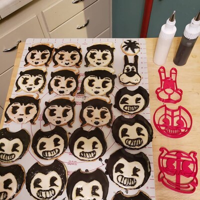 Bendy and the Ink Machine Cookie Cutters. Throw a Bendy and the Ink ...