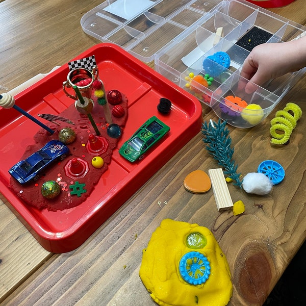 Outer Space Sensory Bin Pour and Play Open Ended Pretend Play ...