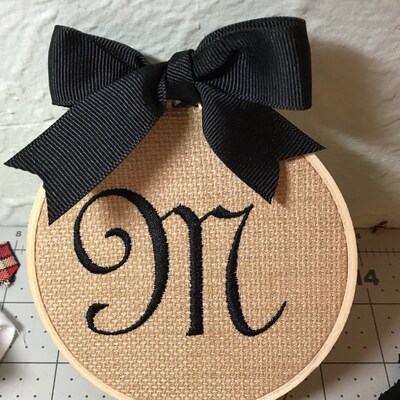 2 and 3 Inch Interlocking Monogram Embroidery Font Meredith BX Instant ...