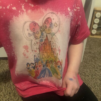 Walt Disney World Shirt, Retro Disney Tshirt, Disney Bleached Tee ...