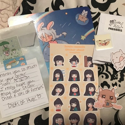 Ponyo Sticker Sheet Holographic Sticker Sheet - Etsy