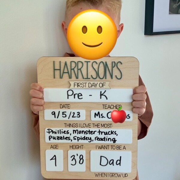 Changeable Back to School Sign and Last Day of School Sign ...