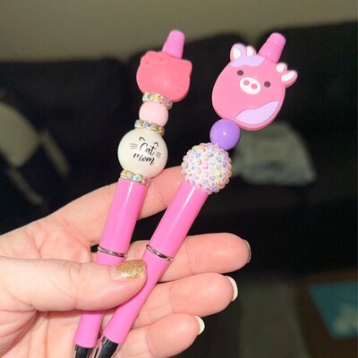 Squishmallow Beaded Pen - Etsy