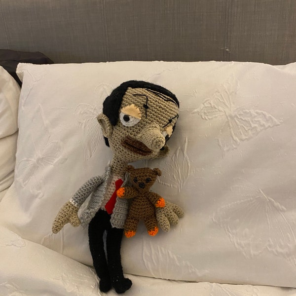 MR BEAN and Teddy PATTERN Amigurumi - Etsy