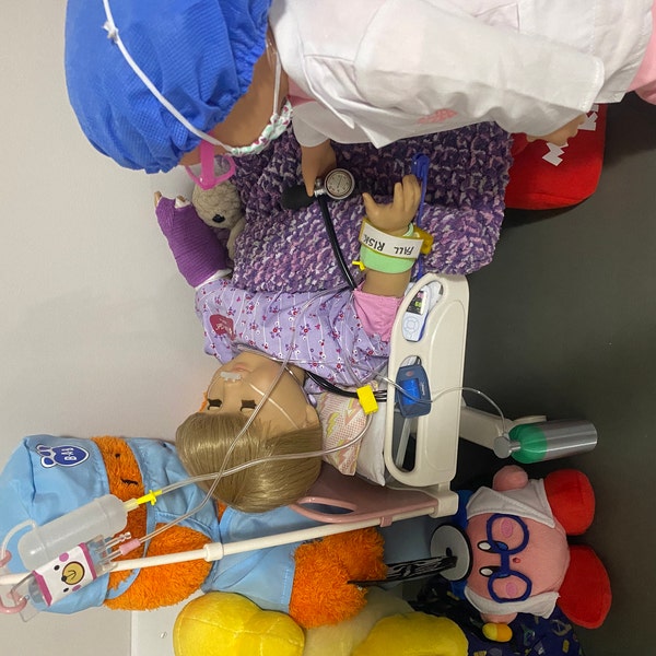 Toy Oxygen Tank and Nasal Cannula for Doll or Stuffed Animal - Etsy
