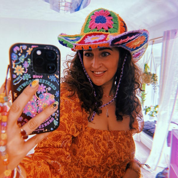 Fancy Nancy Crochet Mandala Dreamcatcher and Double Sided Crochet Star ...