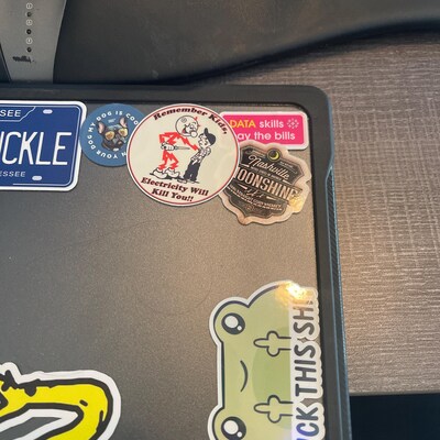 Jesus Whatcha Doing or I Saw That Sticker 2.5 Water Bottle Sticker ...