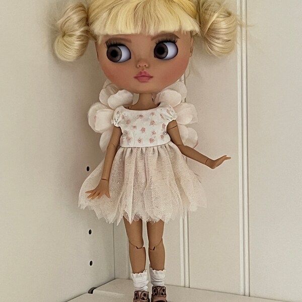Patchy Dress for Blythe, Blythe Dress, Blythe Clothes, Top Lace Blythe ...