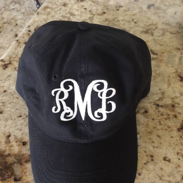 Monogrammed Hat- the PERFECT Preppy Accessory! so Many Color Choices ...