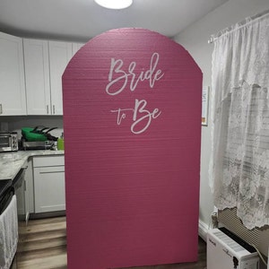 Bride to Be Decal Bridal Shower Backdrop Miss to Mrs Sticker for ...