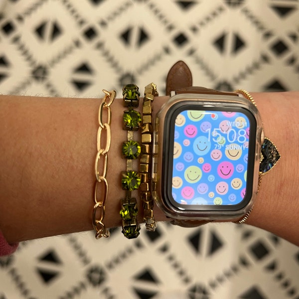 Star Cha Cha Bracelet, Nebula Color Mix, Half Mirrored Glass Beaded ...