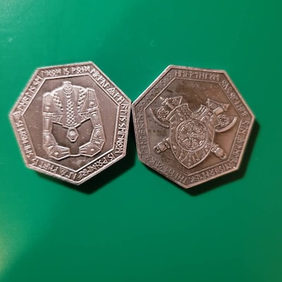 Fantasy Coins Dwarven Silver - Etsy