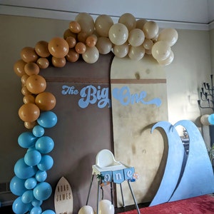 The Big One Birthday Party First Birthday Decal Birthday Party Backdrop ...