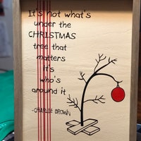 Charlie Brown's Sad Little Christmas Tree Verse SVG Digital Cut File ...