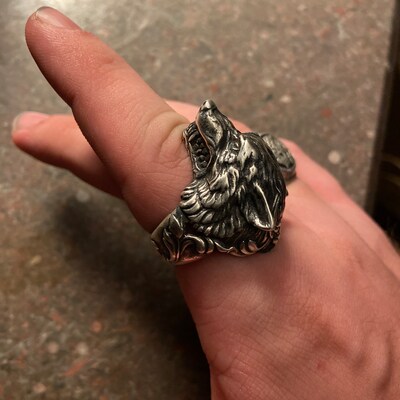 Solid 925 Sterling Silver Double Head Seljuk Eagle Men's and Women's ...