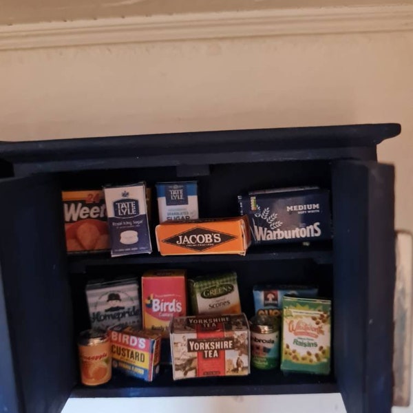 Set of Modern Style Grocery Boxes VARIOUS - Etsy