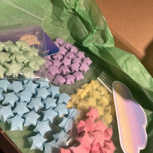 Super Mario Super Star Paper Origami (25 Stars) - Etsy