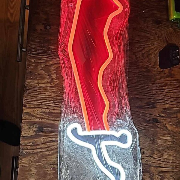 Runescape Ancient Staff Neon Led Light Acrylic Sign | Old School ...