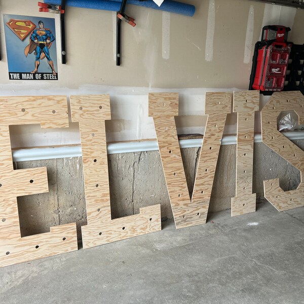 4FT - Marry Me Marquee Letter - Blueprints & Build Guide - Package ...