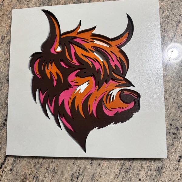 Layered Bird SVG, Shadow Box Template, Sparrow Bird 3D SVG Shadowbox ...