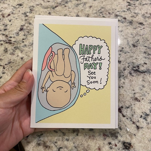 Soon to Be Dad, Father's Day Card, Expectant Father, Daddy to Be ...