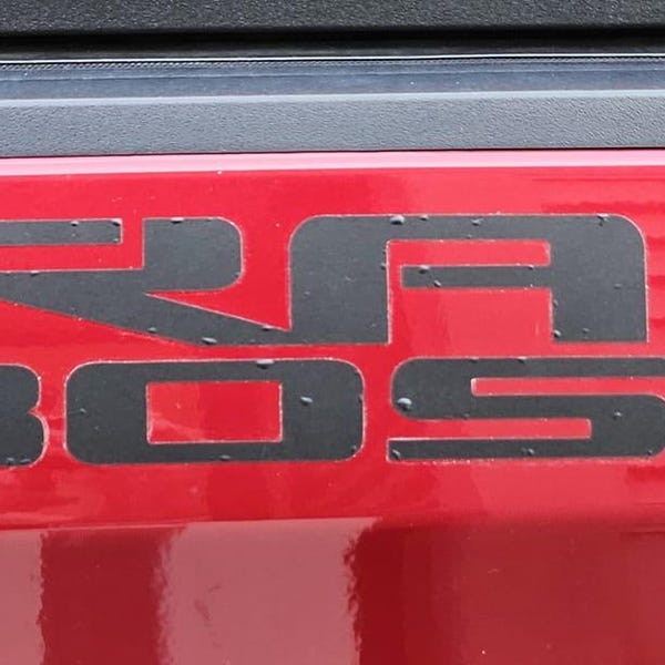 2019 2020 2021 2022 2023 2024 Chevy Silverado Trail Boss REDLINE Hash ...