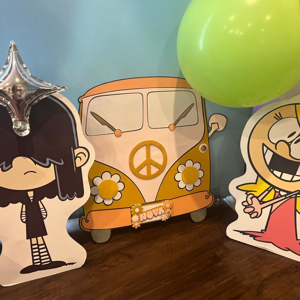 The Loud House Character Stands, 24in Tall, Party Signs, Cutouts ...