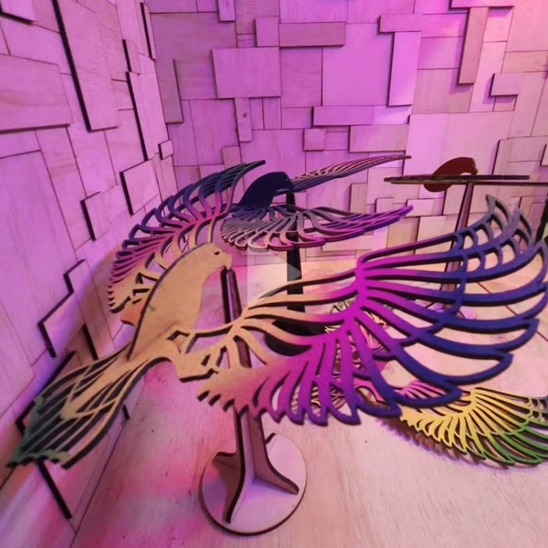 011-balancing Bird Vector for CNC Svg Vector File, Vector Cut File ...