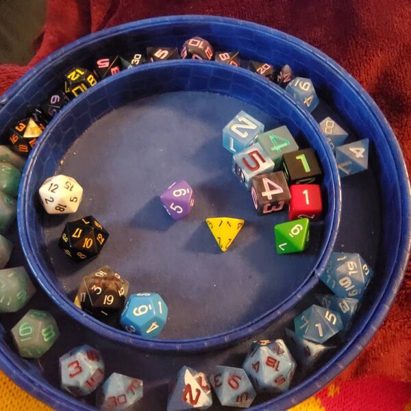 Metal Dice Tin DND RPG Storage Box - Etsy