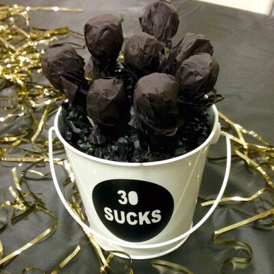 8 Stickers 30 Sucks, 50 Sucks, 60 Sucks, 70 Sucks, 80 Sucks, ETC. Happy ...