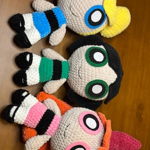 Powerpuff Girls Power Puff Crochet Pattern. Amigurumi Crochet. Instant ...
