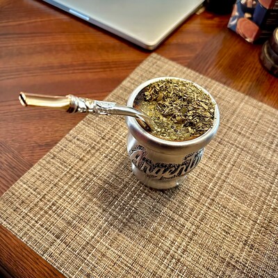 Mate Imperial Black Leather Handmade Mate Gourd - Etsy