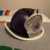 CUSTOM LEATHER Shield Front Patch Plaque Custom Made Leather Fireman ...