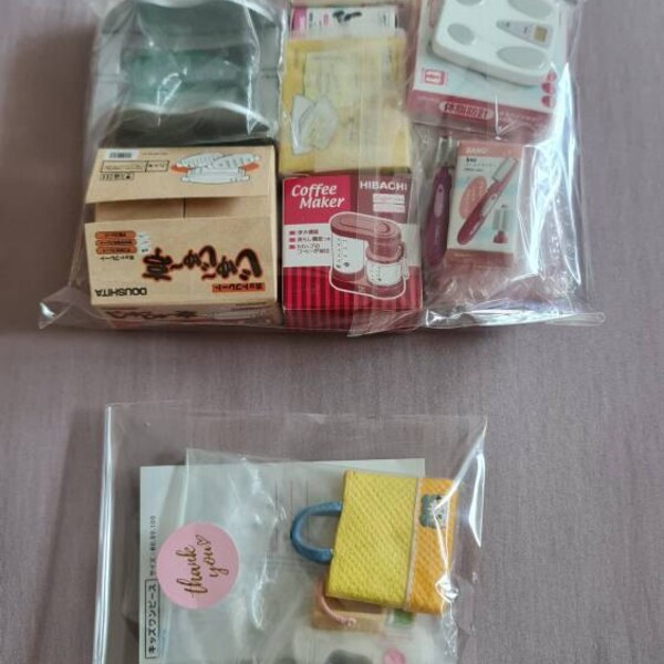 Re-ment Dollhouse Miniature High School Memories School Bag, Shoes ...