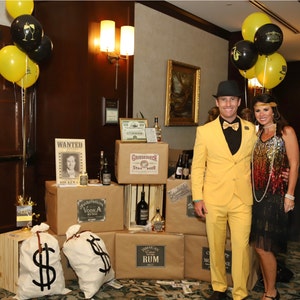 Booze Bottle Labels 6 Bootleg Printable Prohibition Speakeasy - Etsy