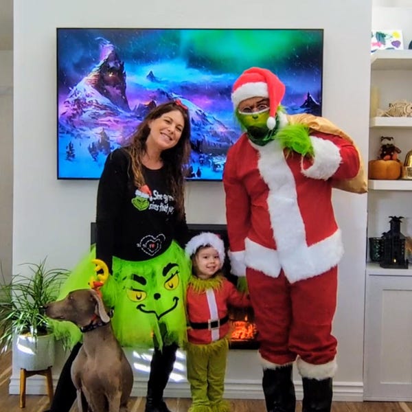 Grinch Inspired "three Sizes" Maternity Shirt (tank Top, Short Sleeve ...